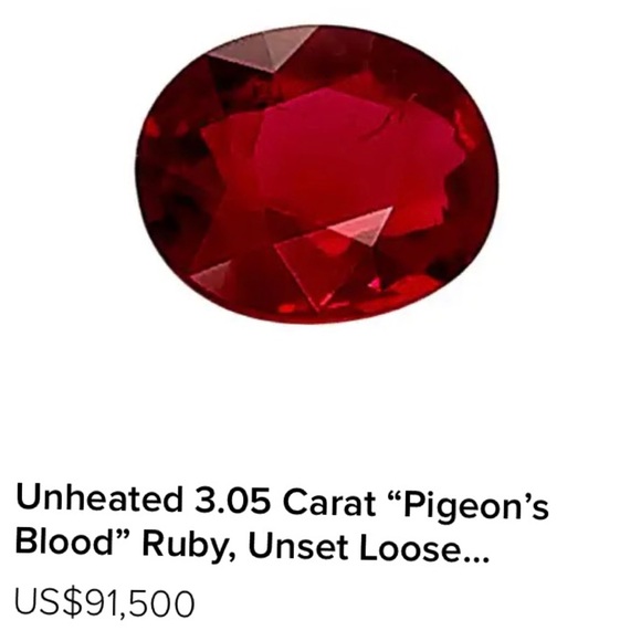 Jewelry | Love Rubies Gemstones Look At The Cost Of These Do You Know ...